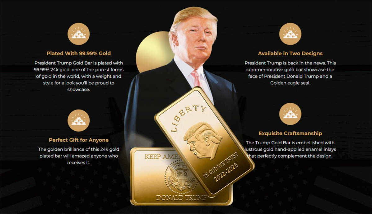 Trump Gold Bar Review - What Is It? Is It Legit? | Issaquah Reporter